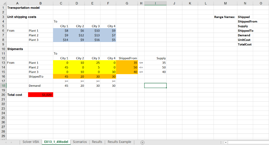 Solved Coding Question Excel Vba Continue Current Code Sub 1 Create Loop Run Five Scenarios