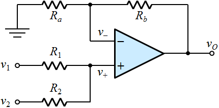 Solved Assume the non-inverting adder op-amp circuit below | Chegg.com