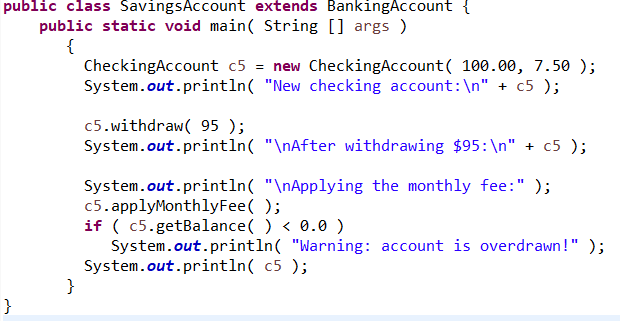 Design a bank teller application that allows the | Chegg.com