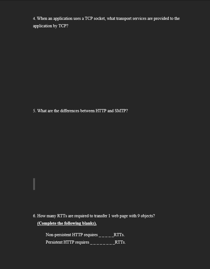 Solved Computer Networks - Assignment 2 1. Define the | Chegg.com