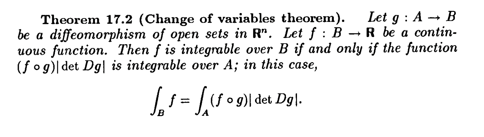 Solved Munkres Manifolds - Change of Variables - Please do | Chegg.com