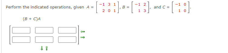 Perform the indicated operations, given | Chegg.com