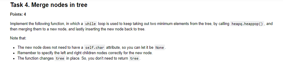 Solved I need task 5 to be done, task 4 is just for a | Chegg.com