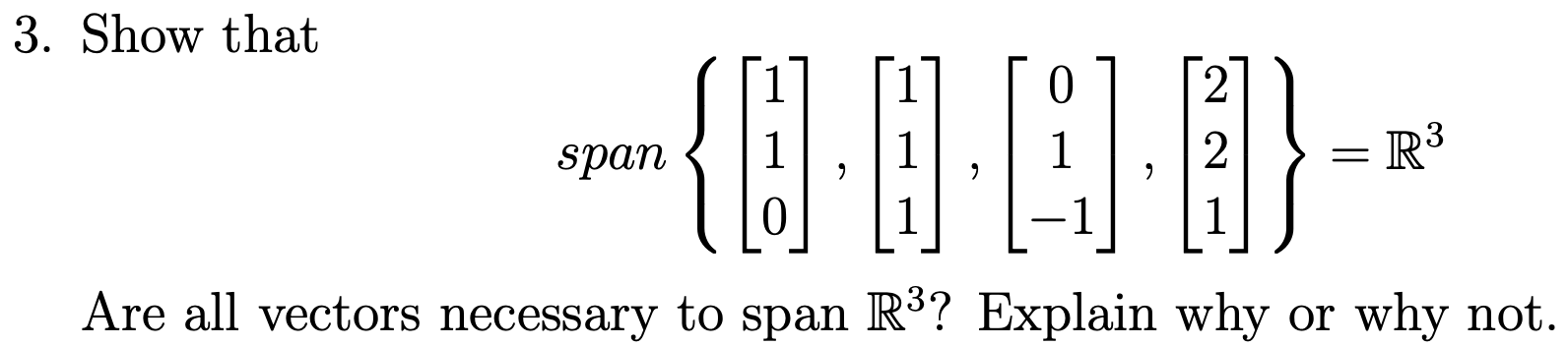 Solved Showthat 1102 3span 1 , 1 , 1 , 2 = | Chegg.com