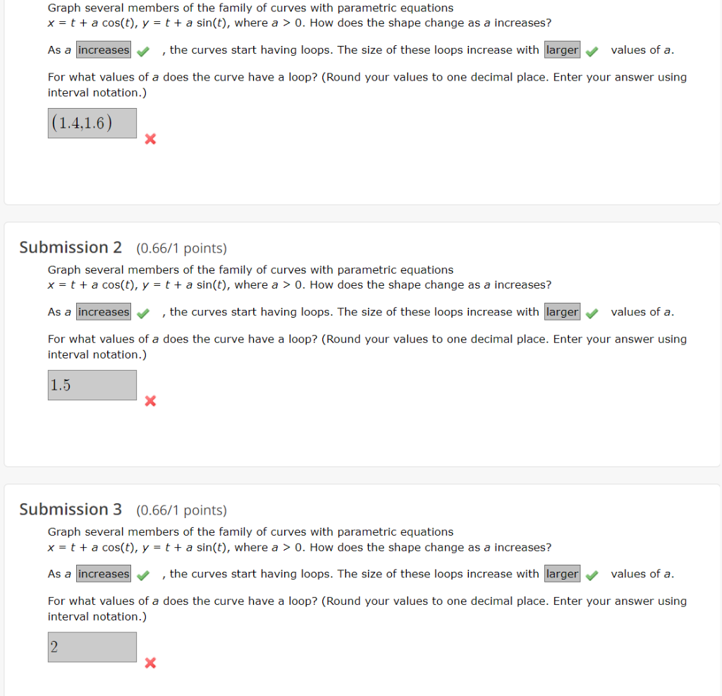 Solved Just need help on finding the value for when the | Chegg.com