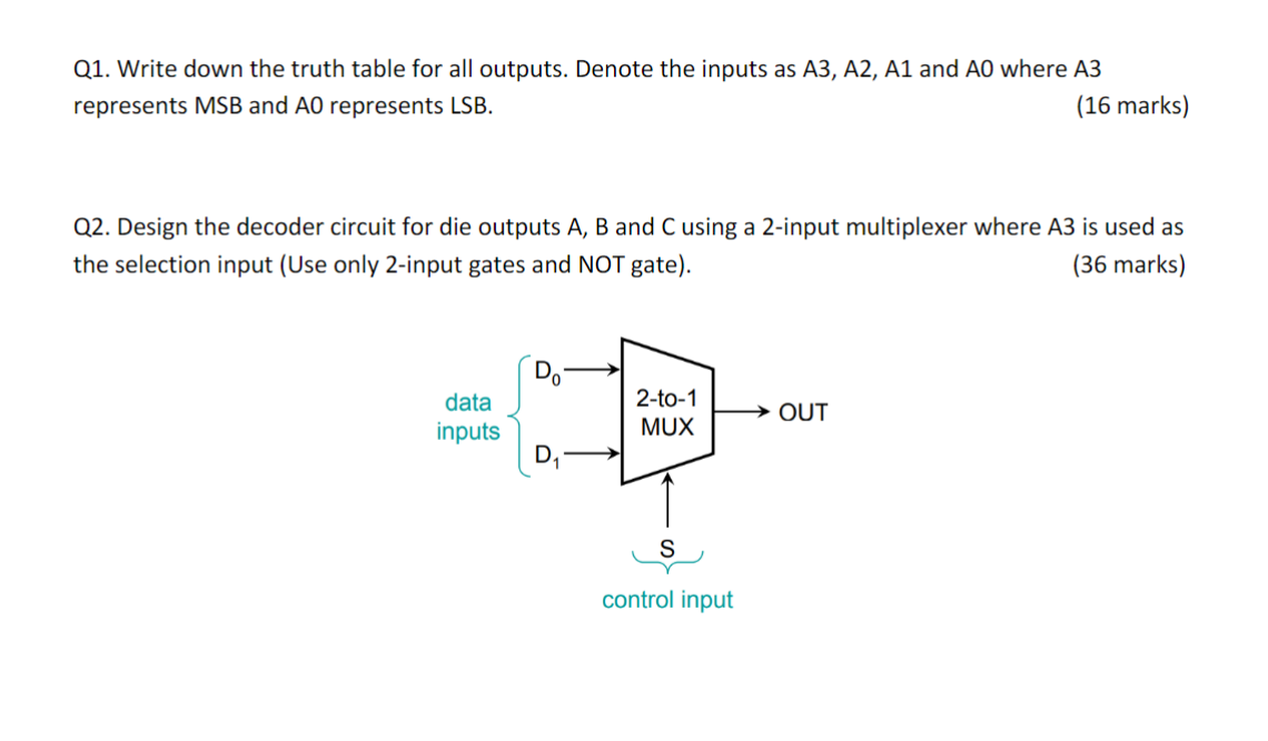 Solved Your task is to design a driver for an electronic | Chegg.com