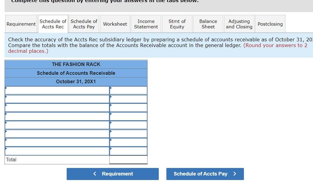 INTRODUCTION The Fashion Rack has a monthly | Chegg.com