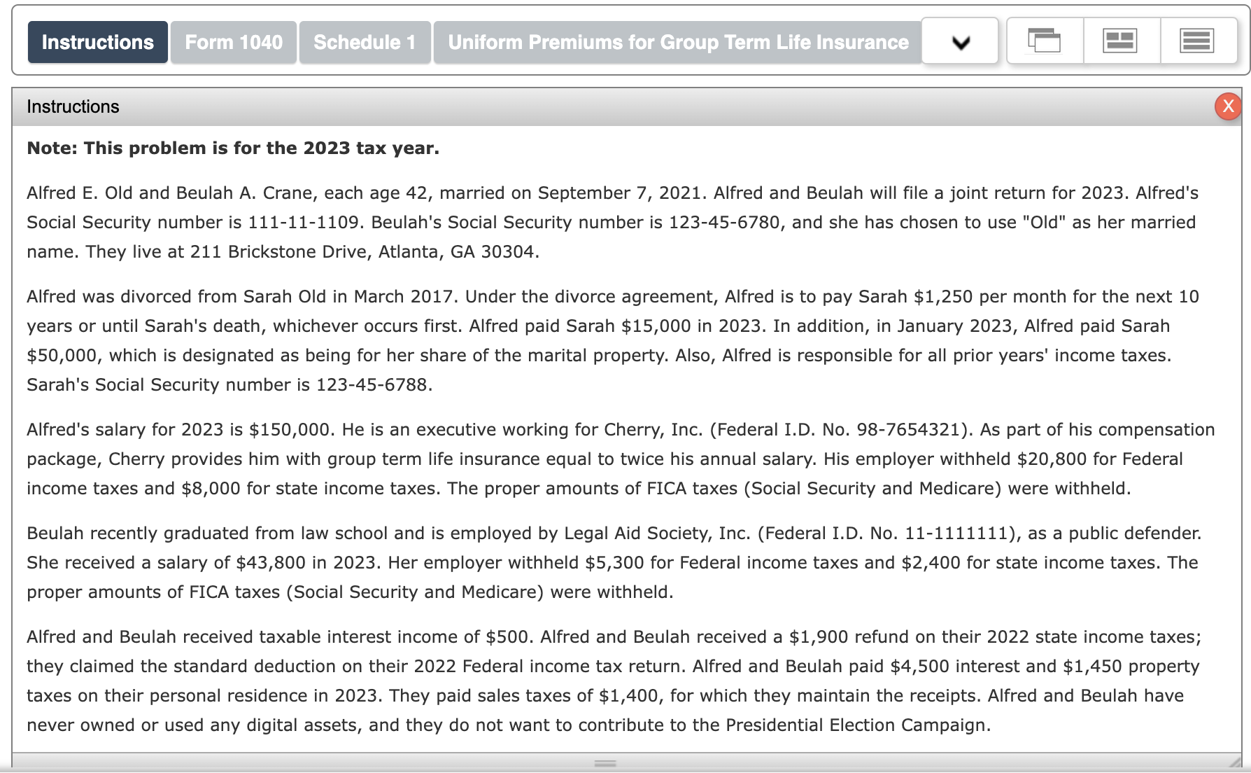 Solved Please use these instructions to answer Form | Chegg.com