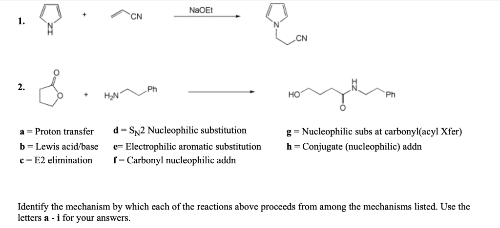 Solved NH2 CI aq. NaOH reflux 2. CI +NaCi H2 a Proton | Chegg.com
