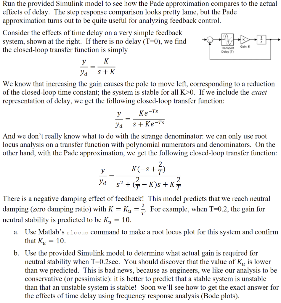 Solved We have been designing our controllers with dynamics | Chegg.com