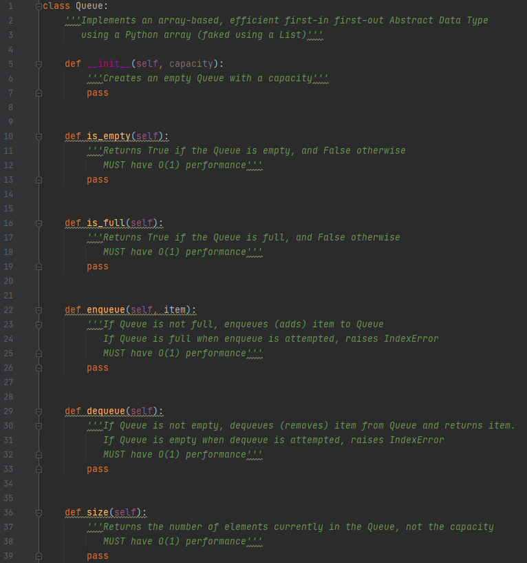 Solved For both Queue implementations: • Attempting to | Chegg.com