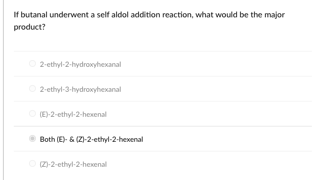 Solved If the following compound was produced using a | Chegg.com