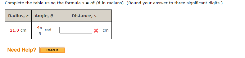 Solved s=rθ | Chegg.com