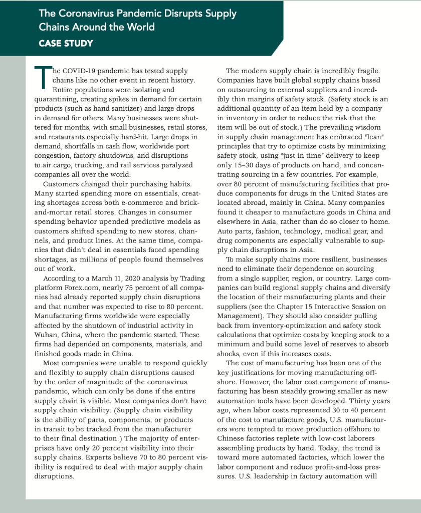 Solved case study： 9-13 Define the problem described in this | Chegg.com