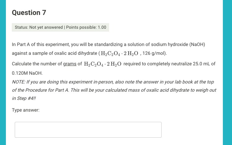 Solved Question 7 Status: Not yet answered | Points | Chegg.com