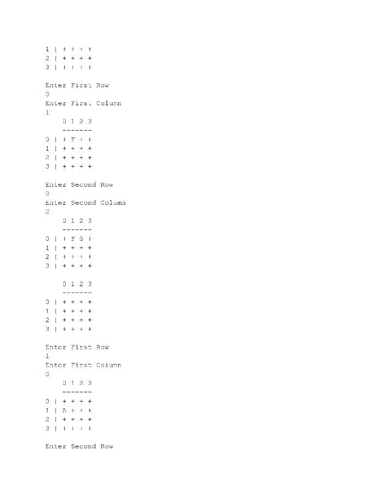 Solved In this assignment, we will create a text based | Chegg.com