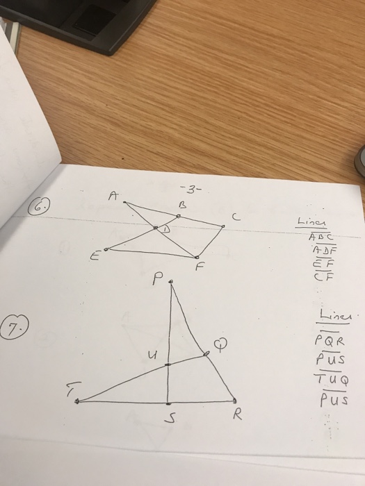 Solved Indicate which of the four-line geometry axioms are | Chegg.com
