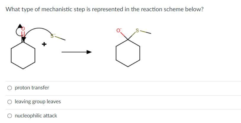 Solved What type of mechanistic step is represented in the | Chegg.com