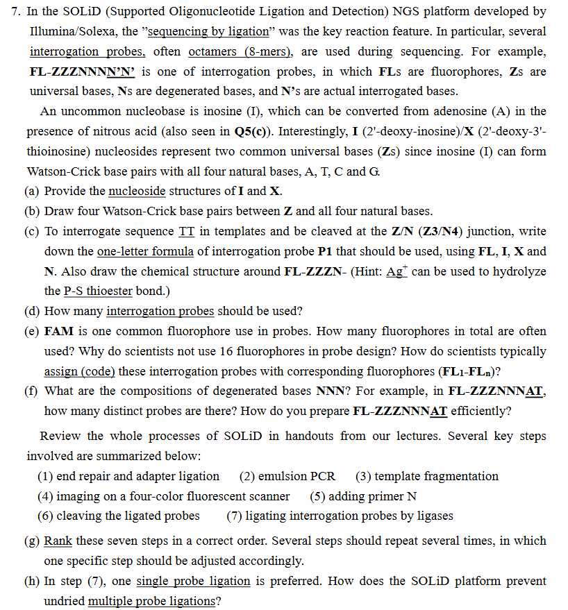 Solved [URGENT HELP NEEDED]In the SOLiD (Supported | Chegg.com