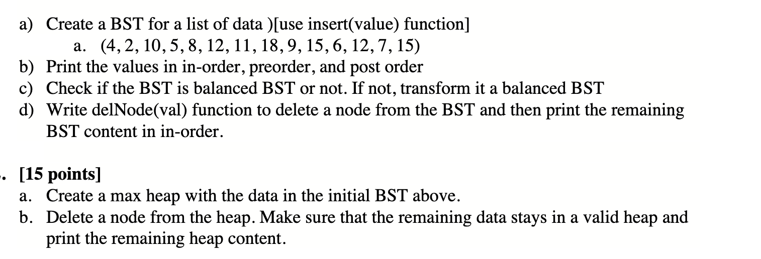 Solved Kindly solve the two question that falls under 15 | Chegg.com