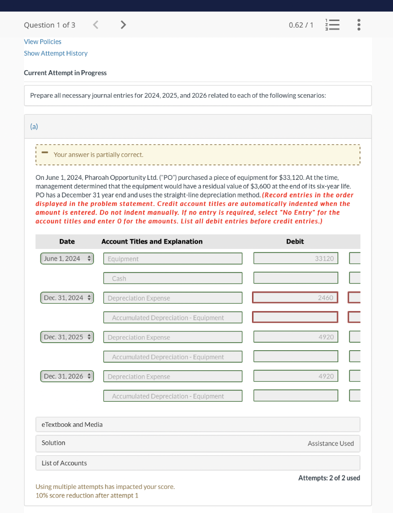 Solved Prepare all necessary journal entries for 2024,2025 , | Chegg.com