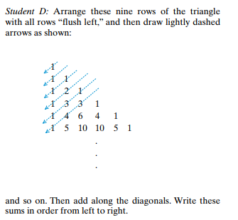 Solved This is the first 10 rows of Pascals Triangle | Chegg.com