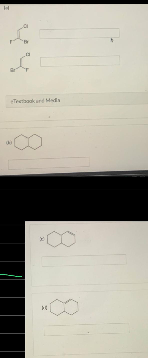 Solved (d) Using the rules found in this chapter, give | Chegg.com