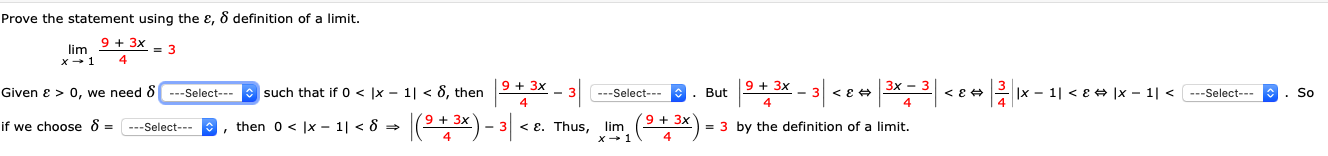 Solved Prove the statement using the , 8 definition of a | Chegg.com