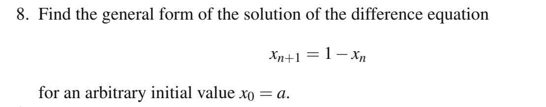 8. Find the general form of the solution of the | Chegg.com