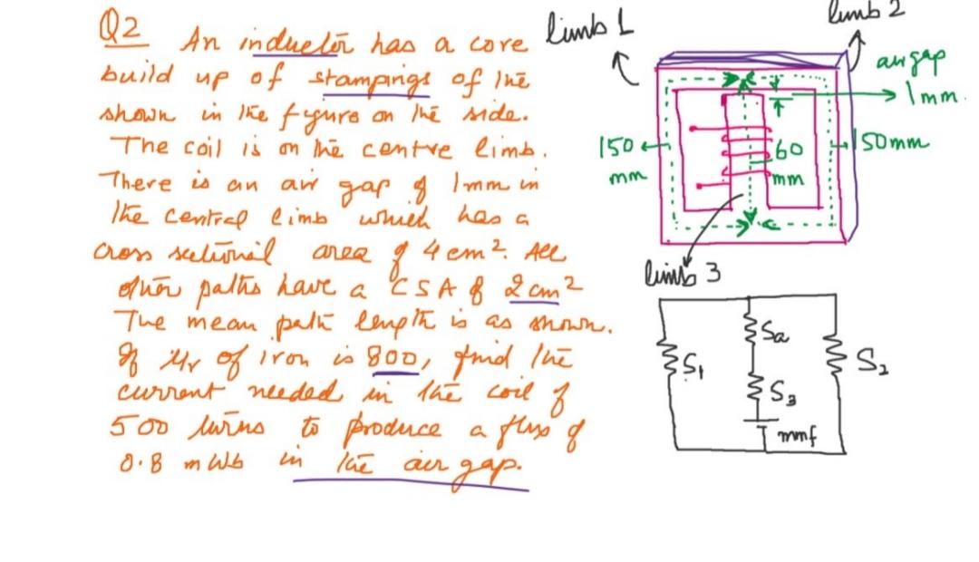 Solved lumb 2 limb L a angap > lmm. on the side. Somm Тьо | Chegg.com
