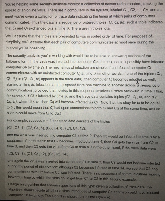 Solved Design an algorithm that answers questions of this | Chegg.com