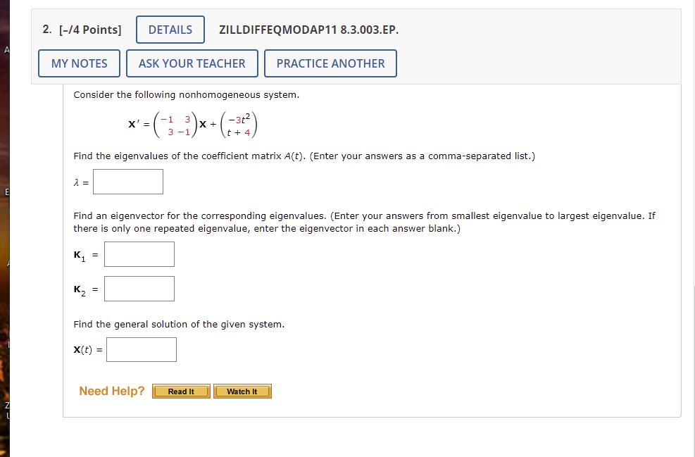 Solved 2. [-14 Points] DETAILS ZILLDIFFEQMODAP11 8.3.003.EP. | Chegg.com