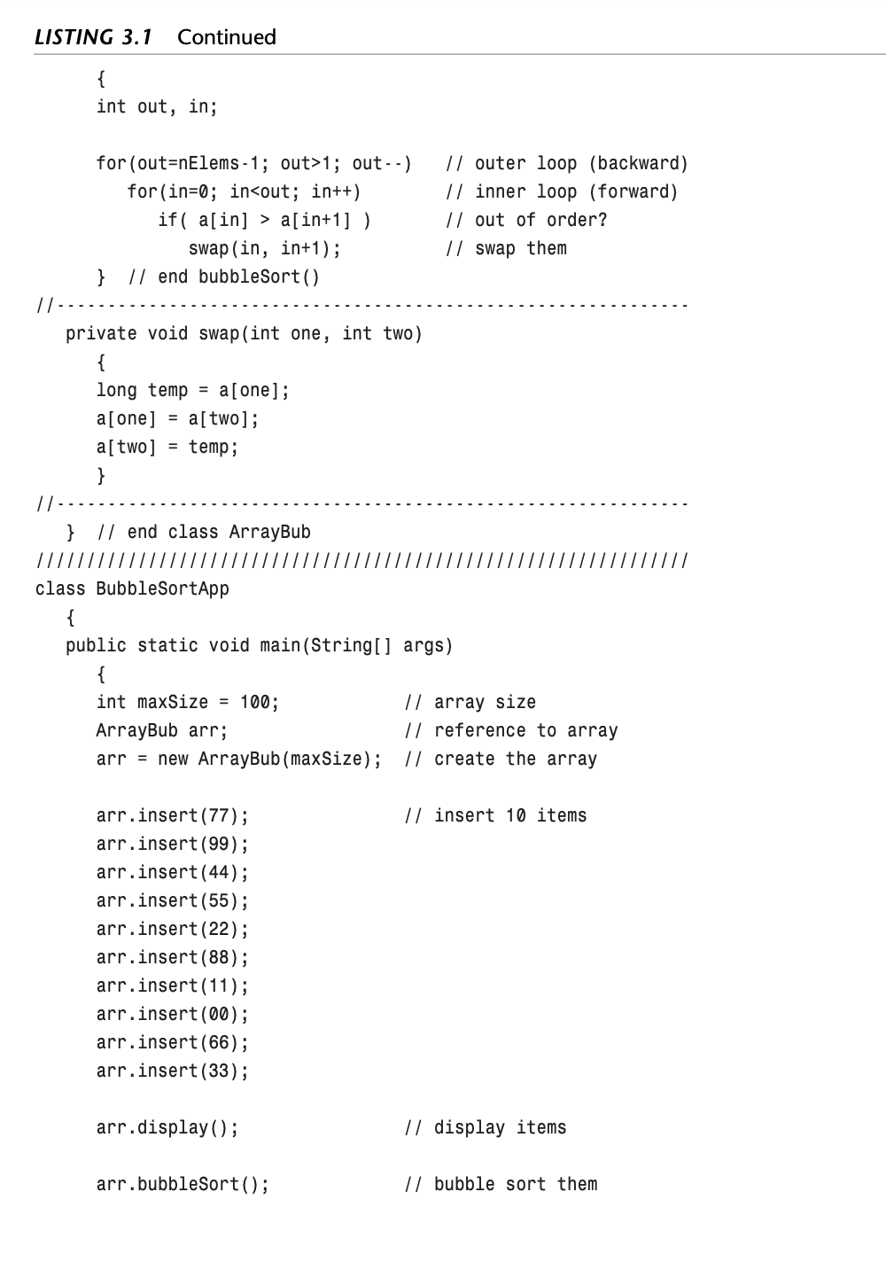 Solved 3.4 Another simple sort is the odd-even sort. The | Chegg.com