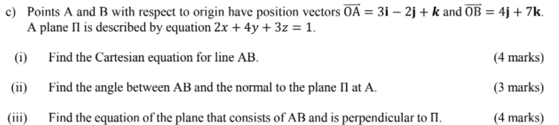 Solved c) Points A and B with respect to origin have | Chegg.com