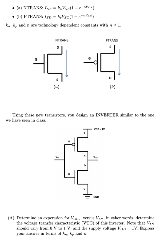 4 Question 2 Assume that you invent a new transistor | Chegg.com