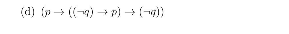 Solved 1 Well Formed Formulas For Each Of The Following 