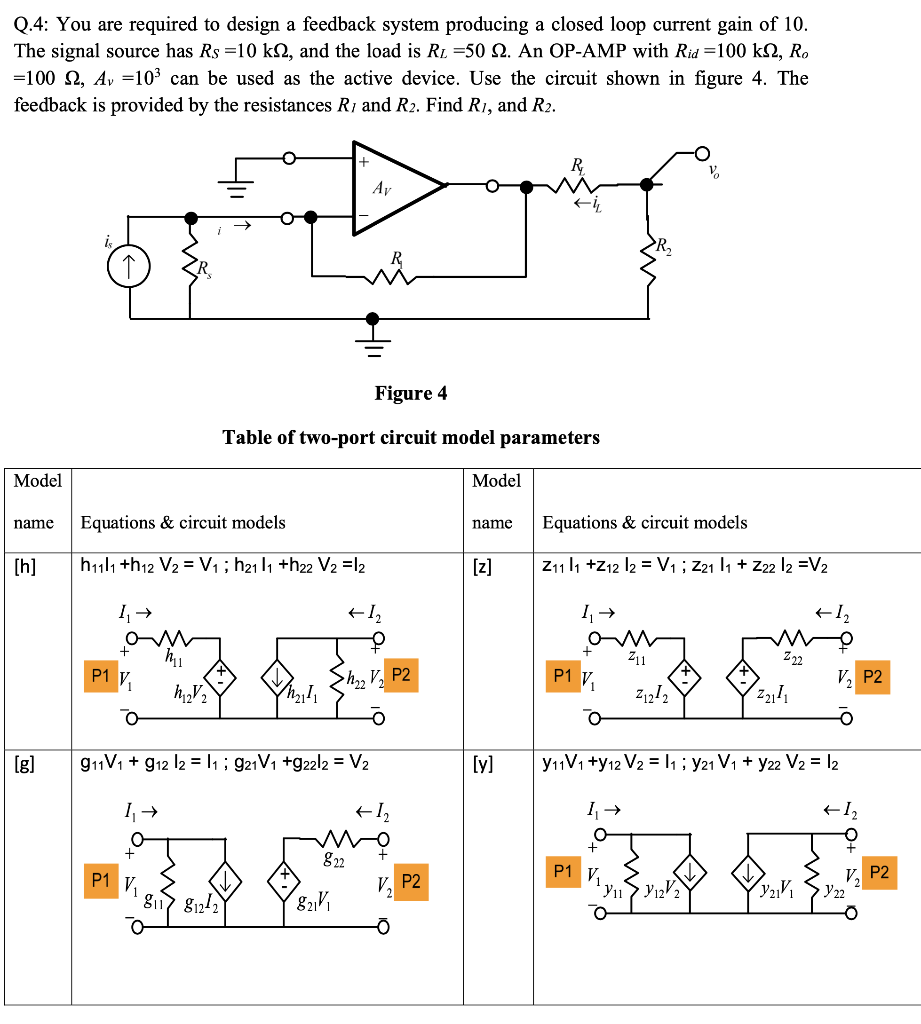 Solved Rephrasing: Using the circuit in figure 4, find | Chegg.com