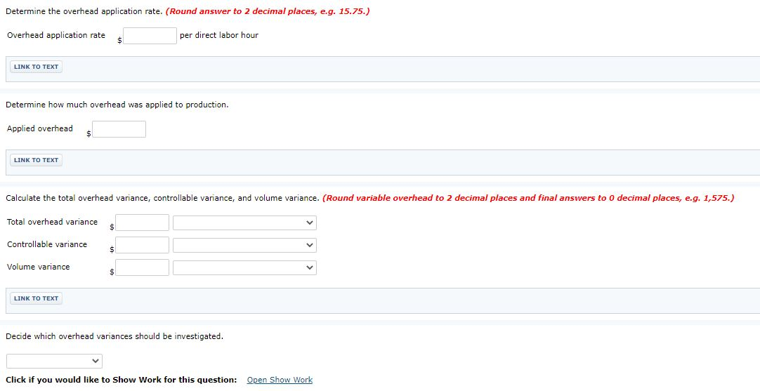 Solved Ana Carillo and Associates is a medium-sized company | Chegg.com