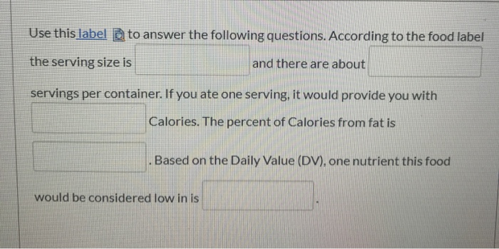 Solved Nutrition Facts 8 servings per container Serving size | Chegg.com