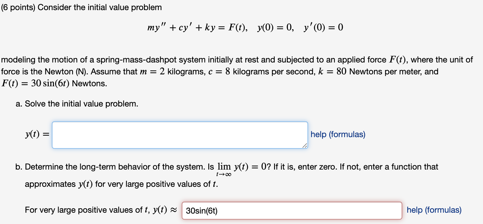 Solved Consider the initial value problem | Chegg.com