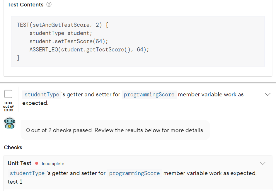Solved Programming Exercise 10-1 (PLEASE HELP I'M HAVING | Chegg.com