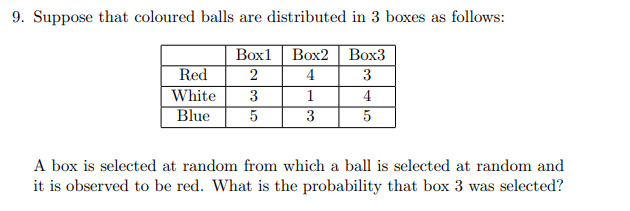 Solved Suppose that coloured balls are distributed in 3 | Chegg.com