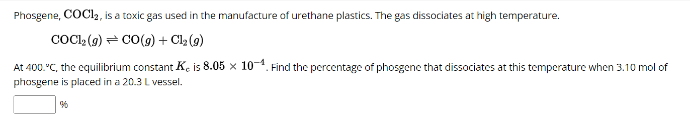 Solved CO(g)+2H2(g)⇌CH3OH(g) At 260∘C, the mixture is | Chegg.com