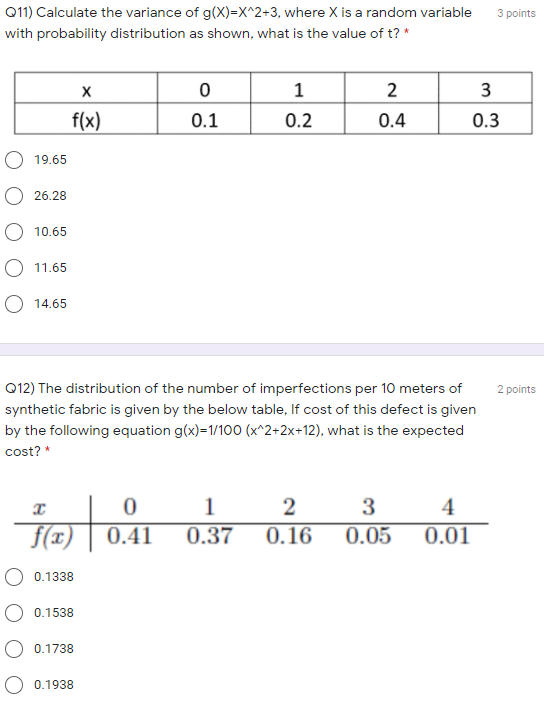 Solved Q5) Given the following joint density function, find | Chegg.com
