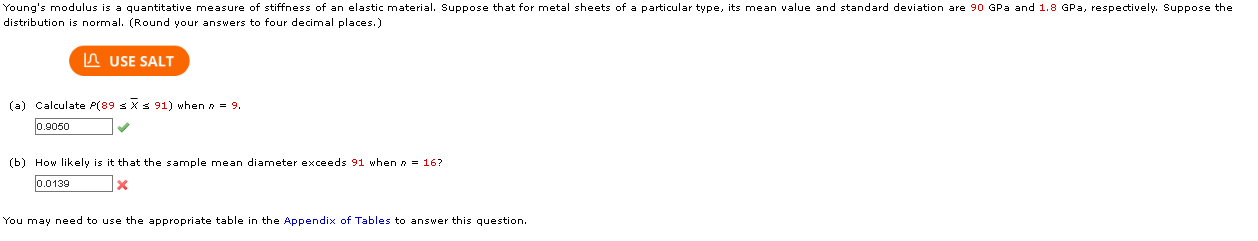 Solved distribution is ﻿normal. (Round ﻿your answers to | Chegg.com