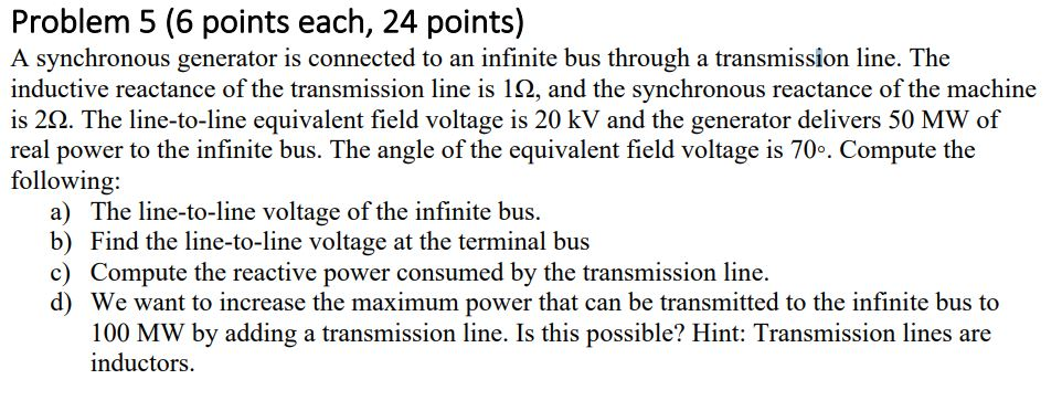 Solved Problem 5 (6 points each, 24 points) A synchronous | Chegg.com