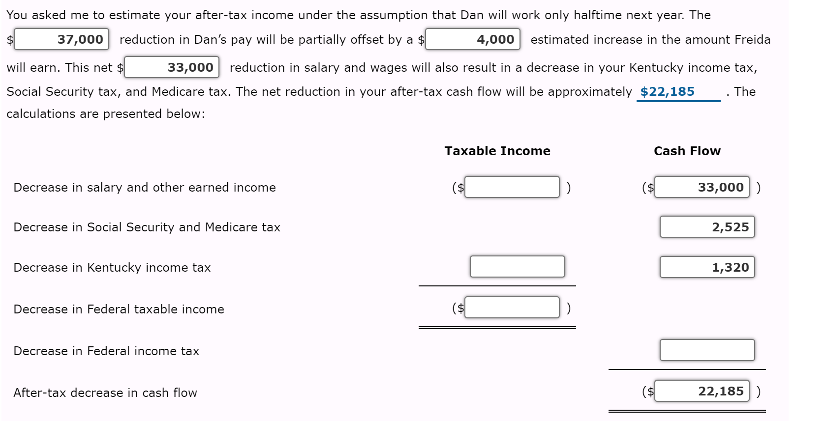 Please provide calculation: Dan plans to reduce his | Chegg.com