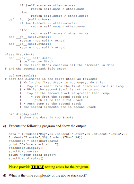 Solved stack is a linear data structure that can be accessed | Chegg.com