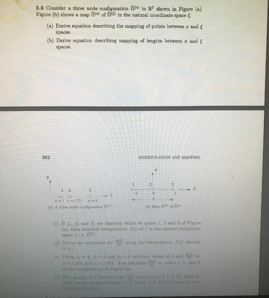 5.9 Consider a three node configuration Ω(s) in R1 | Chegg.com