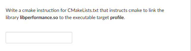 Solved Write a Makefile line that will cause a library | Chegg.com